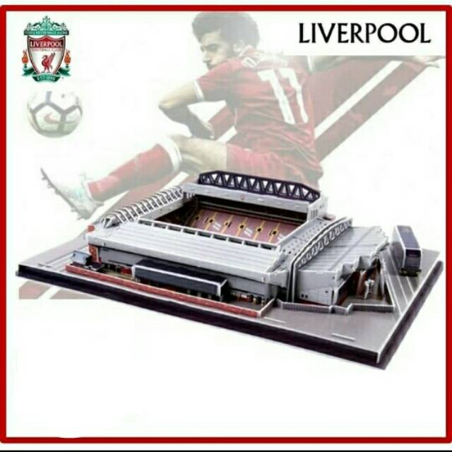 Jual Mainan edukasi puzzle 3d stadion liverpool anfield stadium ...