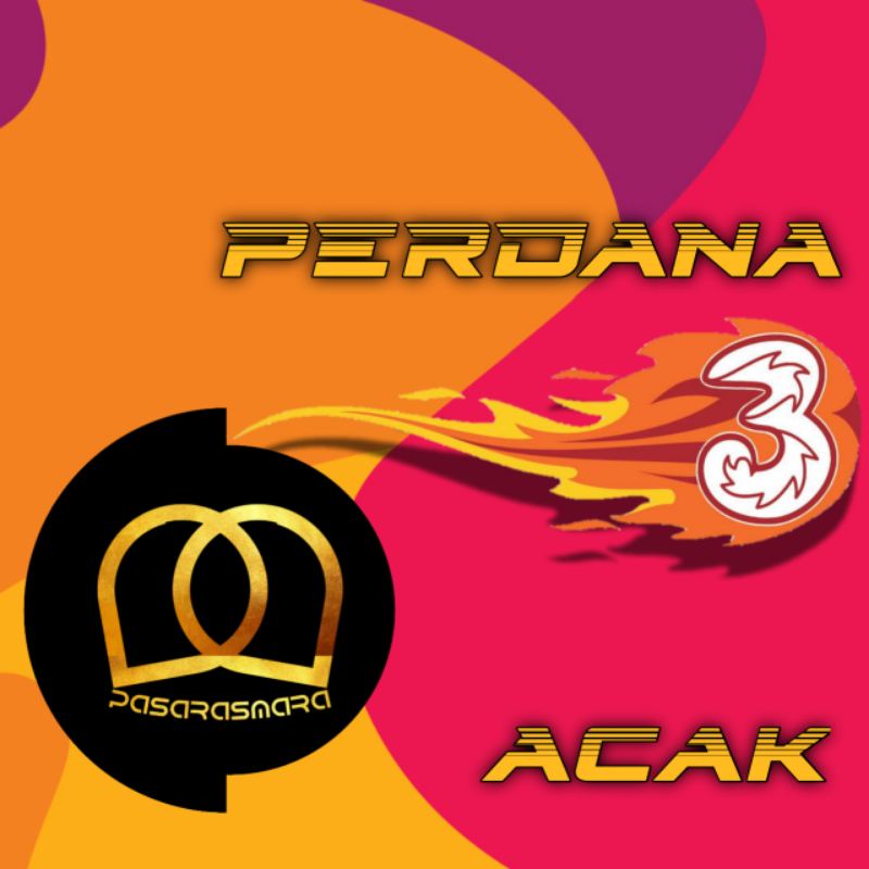Jual PERDANA THREE ACAK | Shopee Indonesia