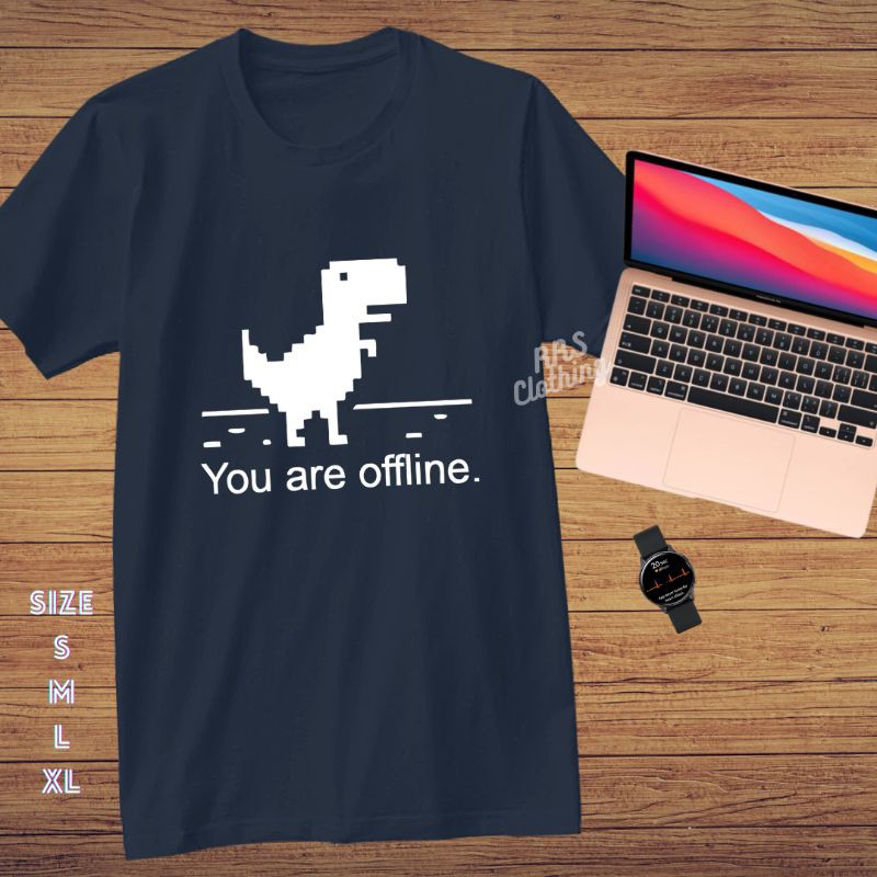 Jual Tshirt Kaos Cotton Combed 20s Programmer You Are Offline ...