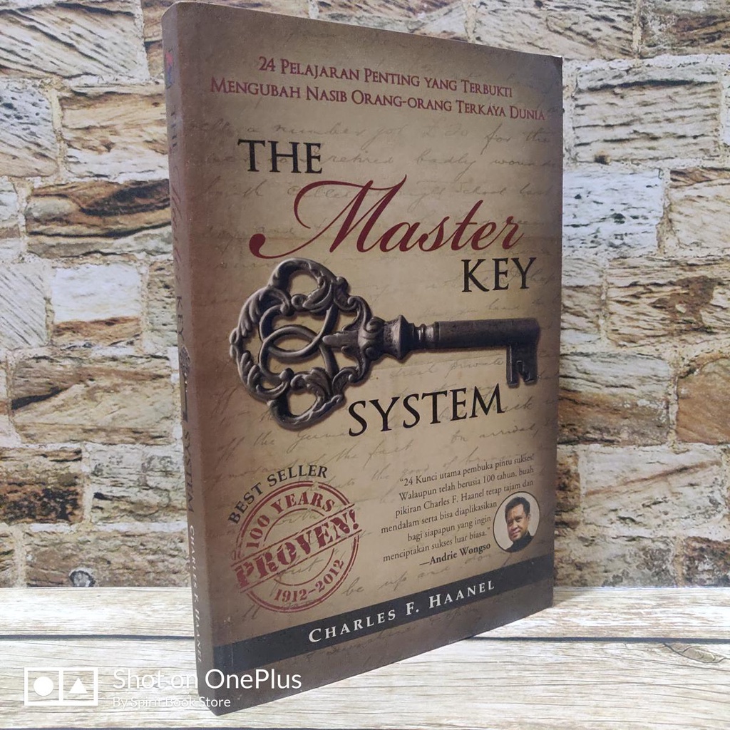 Jual The Master Key System - Charles F Haanel ORIGINAL | Shopee Indonesia