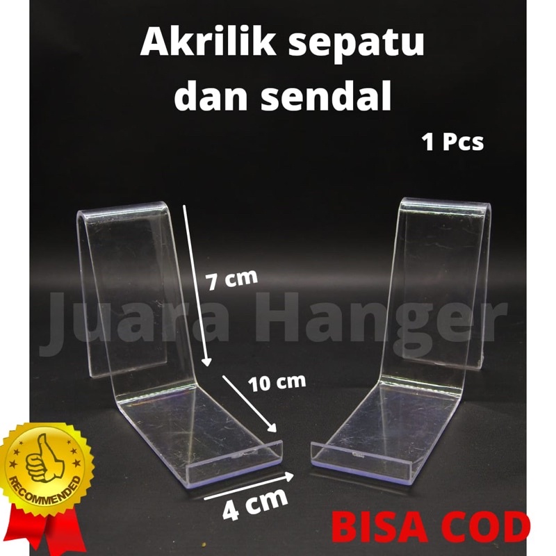 Jual Mika Display Sepatu / Akrilik Sepatu / Display Mika Stand Sepatu ...