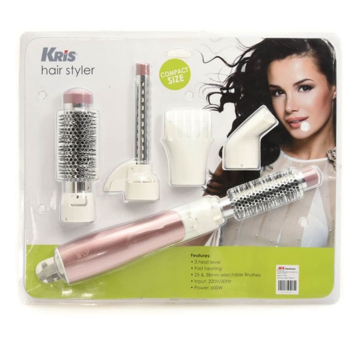 Jual kris set alat penata rambut 600 watt hot hair styler blow electrik ...