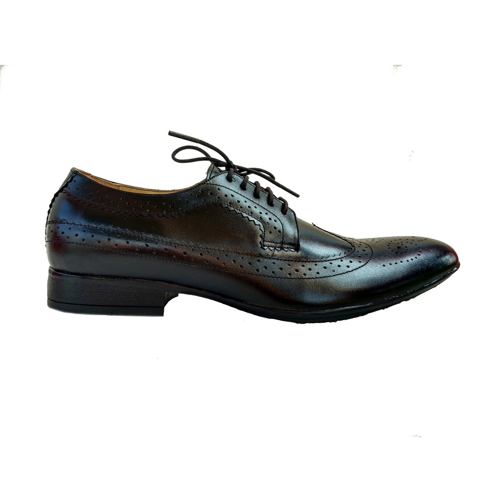 Jual Sepatu Pantofel Formal Derby Wingtip 001 The Walker Shoes | Shopee ...