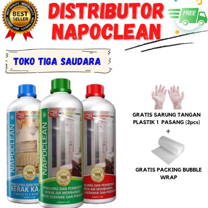 Jual Produk Terbaik] Napoclean 1 Liter Pembersih Pembersih Keramik ...