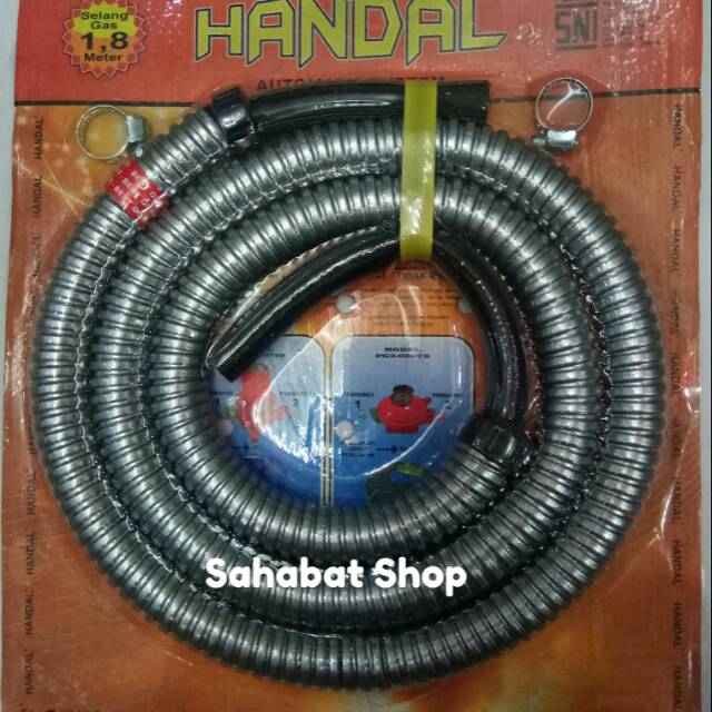 Jual SELANG PIPA BESI KOMPOR GAS / SELANG GAS BESI BERKUALITAS MERK ...