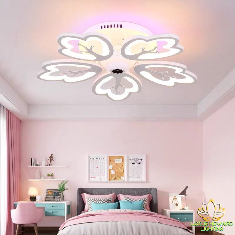 Jual LAMPU PLAFON MODERN LED 3 WARNA MODEL AM90015-5 Blue / LAMPU LED ...
