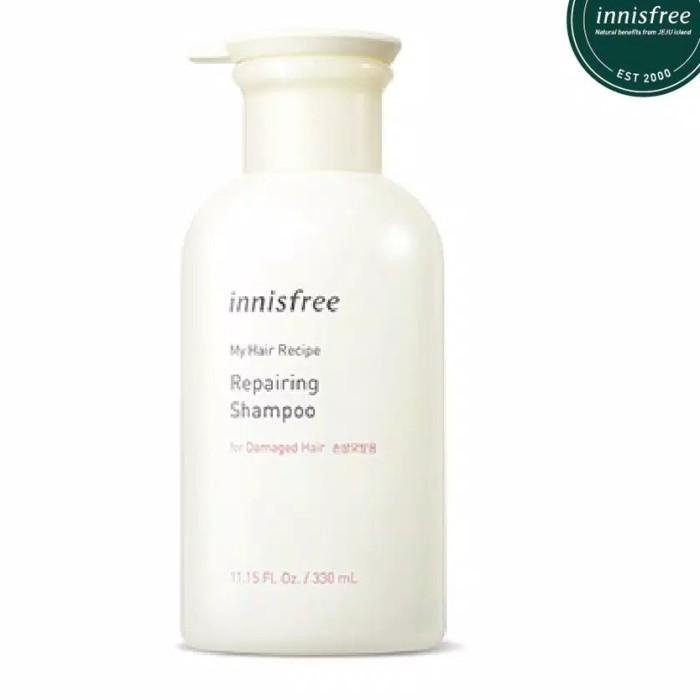 Jual Shampoo Innisfree My Hair Recipe Repairing Shampoo 330Ml | Shopee ...