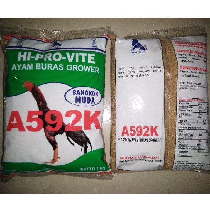 Jual Hi Pro Vite A592K Pakan Ayam Bangkok / Pur 592 | Shopee Indonesia