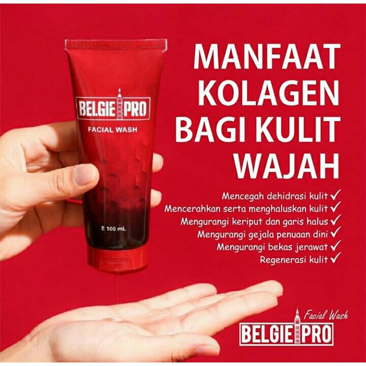 Jual BELGIE PRO FACIAL WASH - Original BPOM | Shopee Indonesia