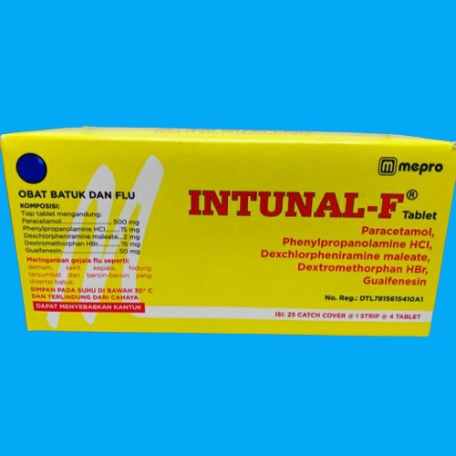 Jual INTUNAL FORTE TABLET PER BOX ISI 25 STRIP // INTUNAL F BOX ...