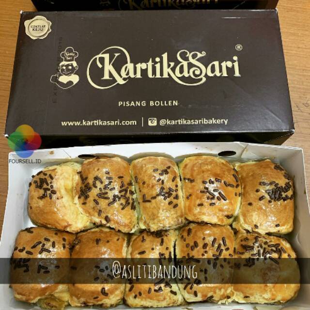 Jual Kartika Sari Bolen Mini Pisang Bolen Asli Ti Bandung Oleh Oleh ...