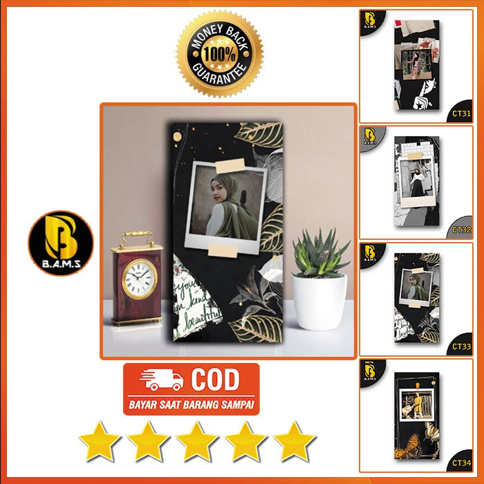 Jual Custom Foto Wall Decor Hiasan Dinding Cetak Foto Bingkai Pajangan ...