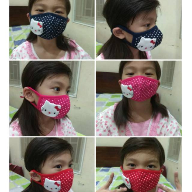 Jual MASKER ANAK BONEKA LUCU | Shopee Indonesia