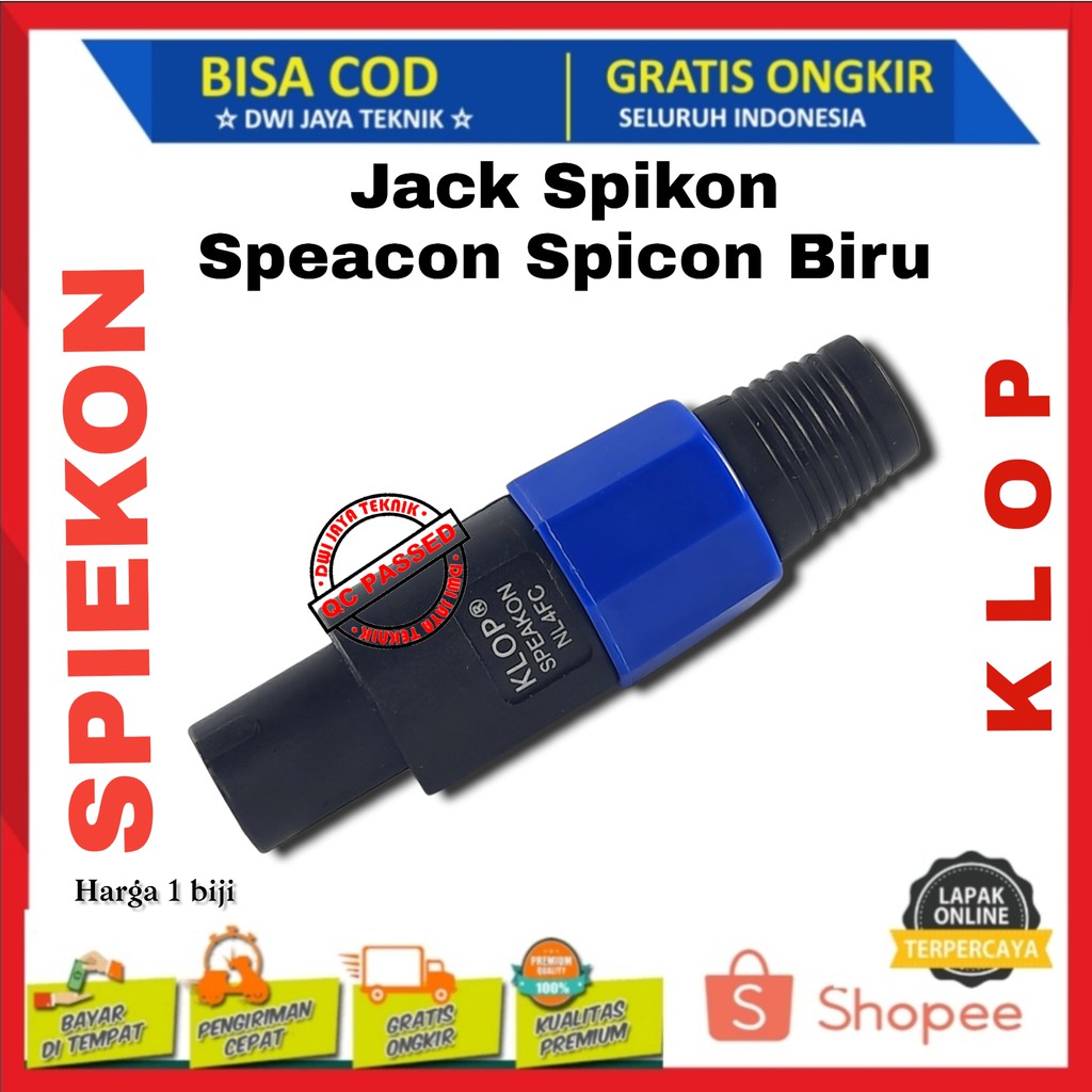 Jual Jek spikon biru | Shopee Indonesia