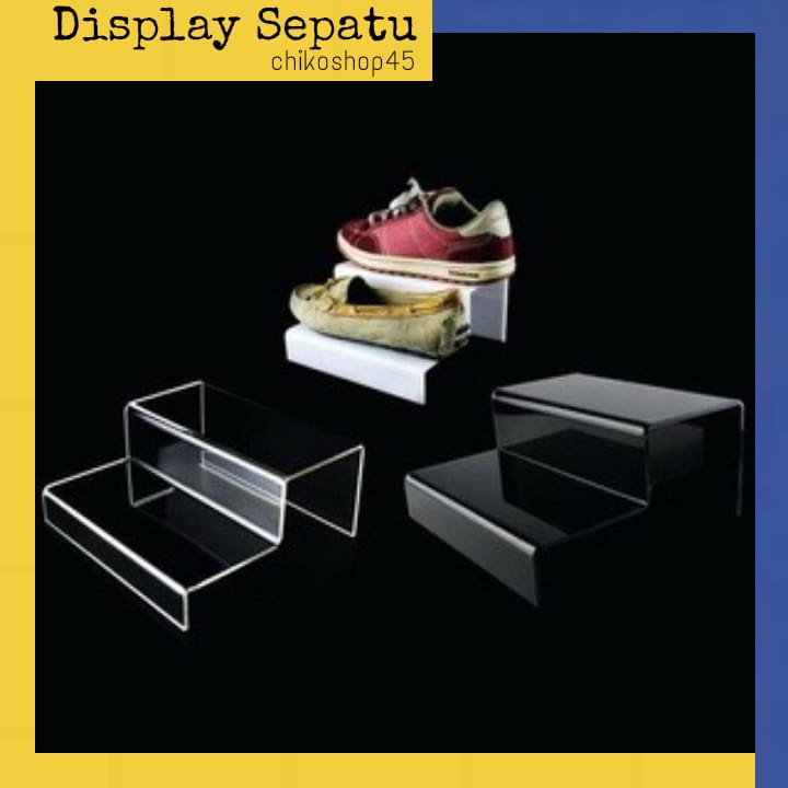Jual DISPLAY SEPATU/DISPLAY TAS/DISPLAY TAS AKRILIK | Shopee Indonesia