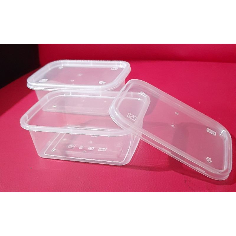 Jual Thinwall Kotak 200ml Kontainer Makanan Isi 25pcs Shopee Indonesia