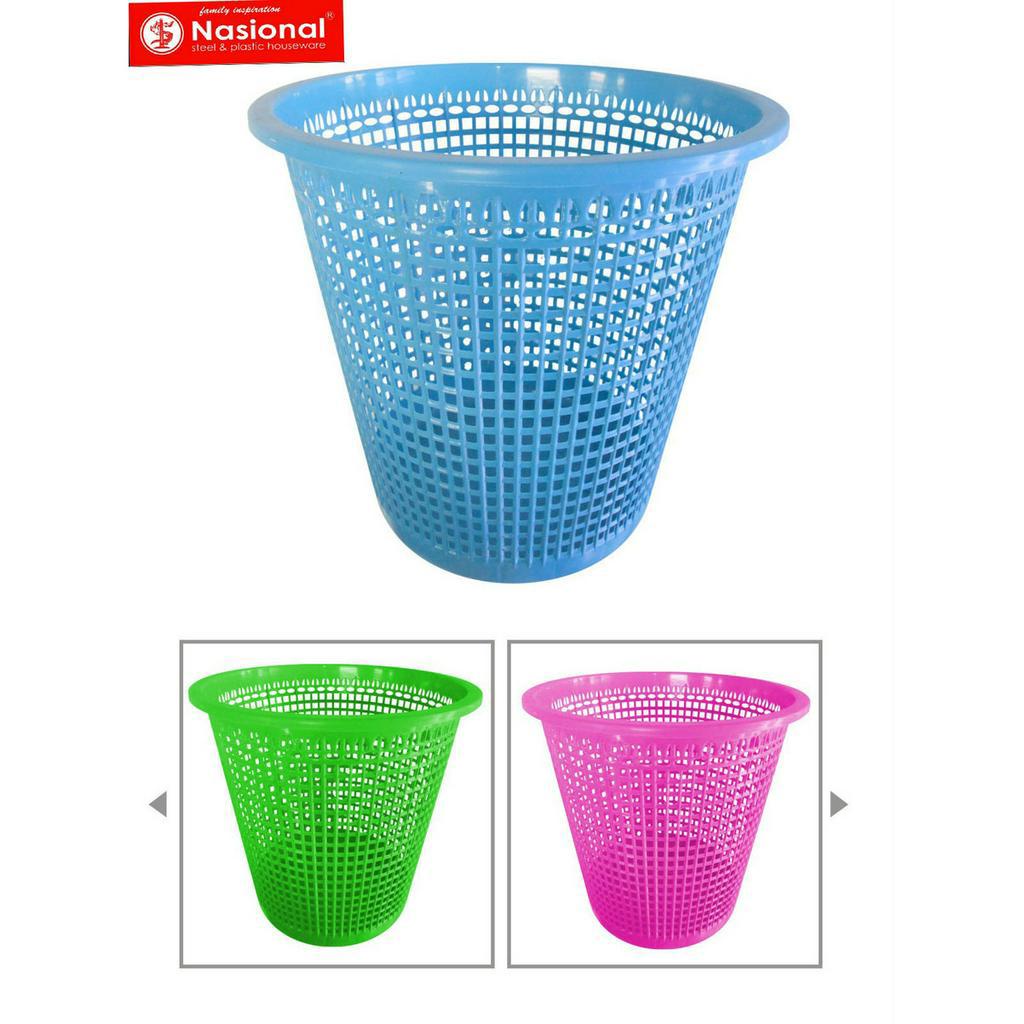 Jual Keranjang Sampah Bulat Tanggung Plastik - Vega Tong Sampah Murah | Shopee Indonesia