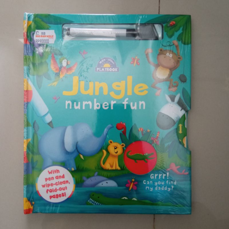 Jual Buku Wipe Clean Jungle Number Fun | Shopee Indonesia