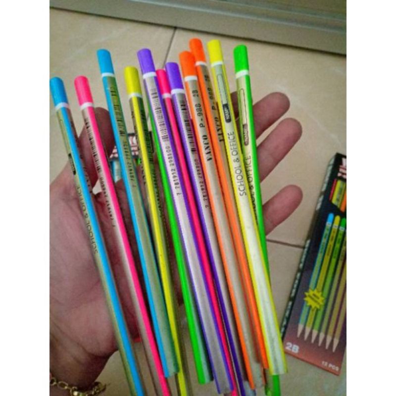 Jual Pensil Segitiga 2b VANCO triangle p-988 segitiga | Shopee Indonesia