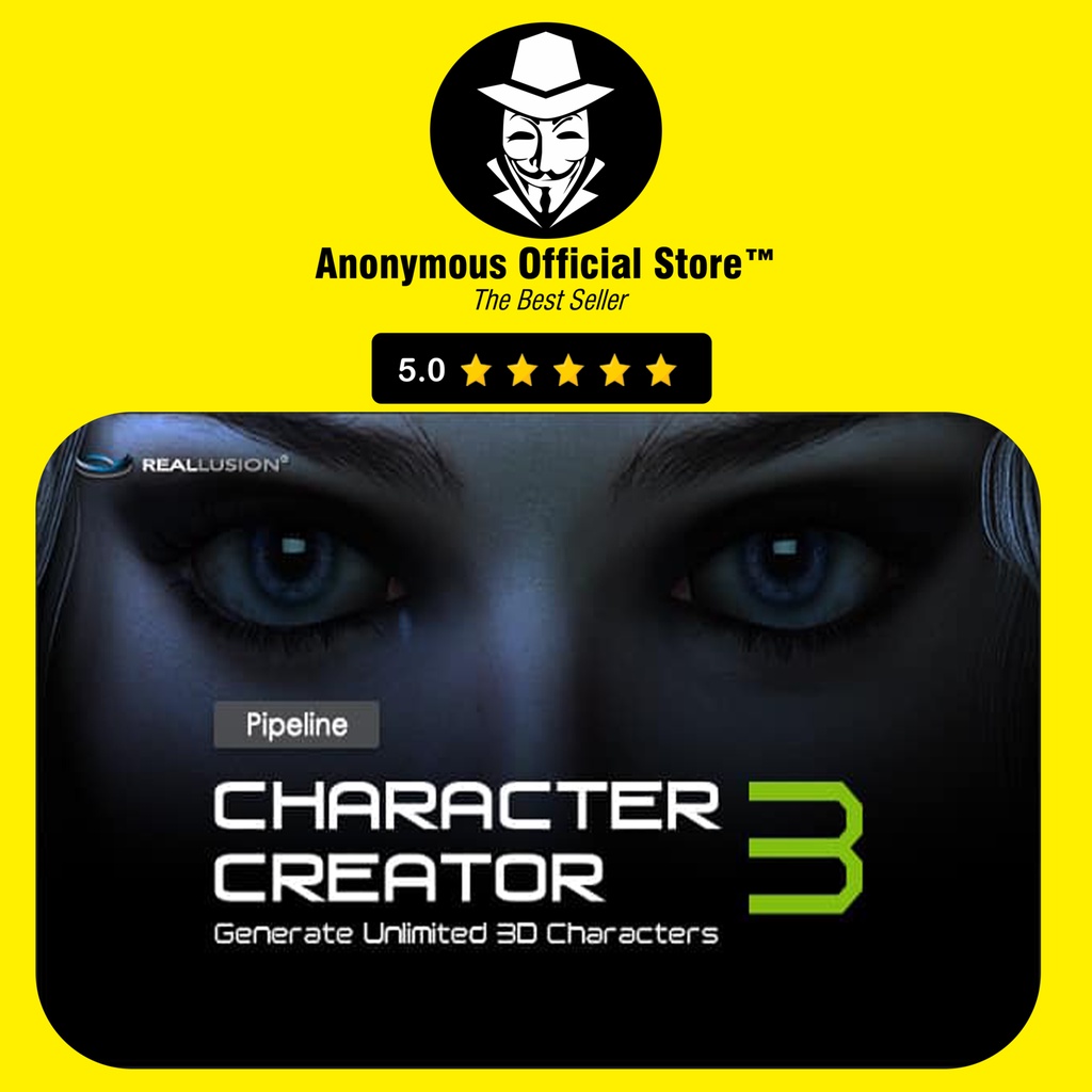 Jual PROGRAM REALLUSION CHARACTER CREATOR 3 FULL VERSION LIFETIME ...