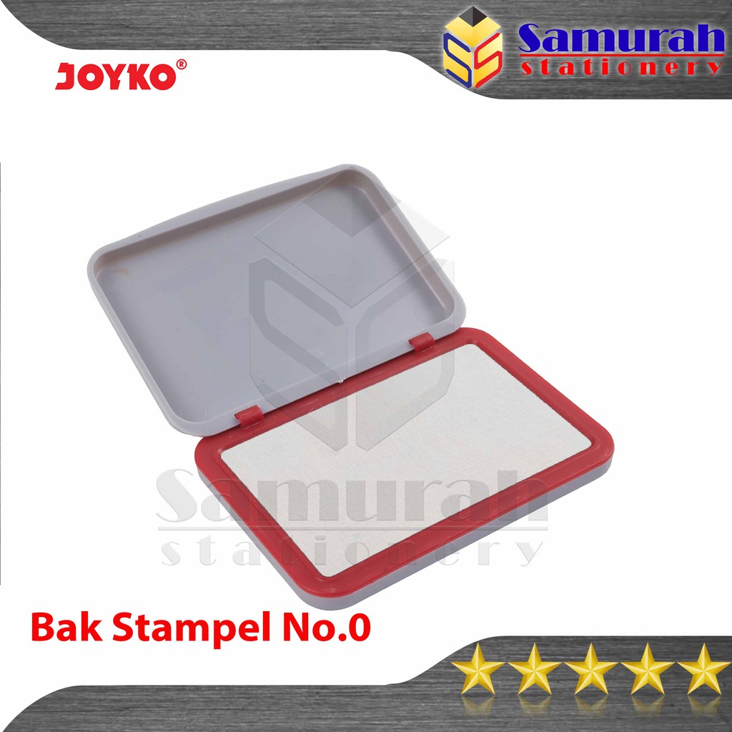 Jual Stamp Pad Polos Joyko No. 0 Kecil / Bantalan Stampel Pcs / Bak ...