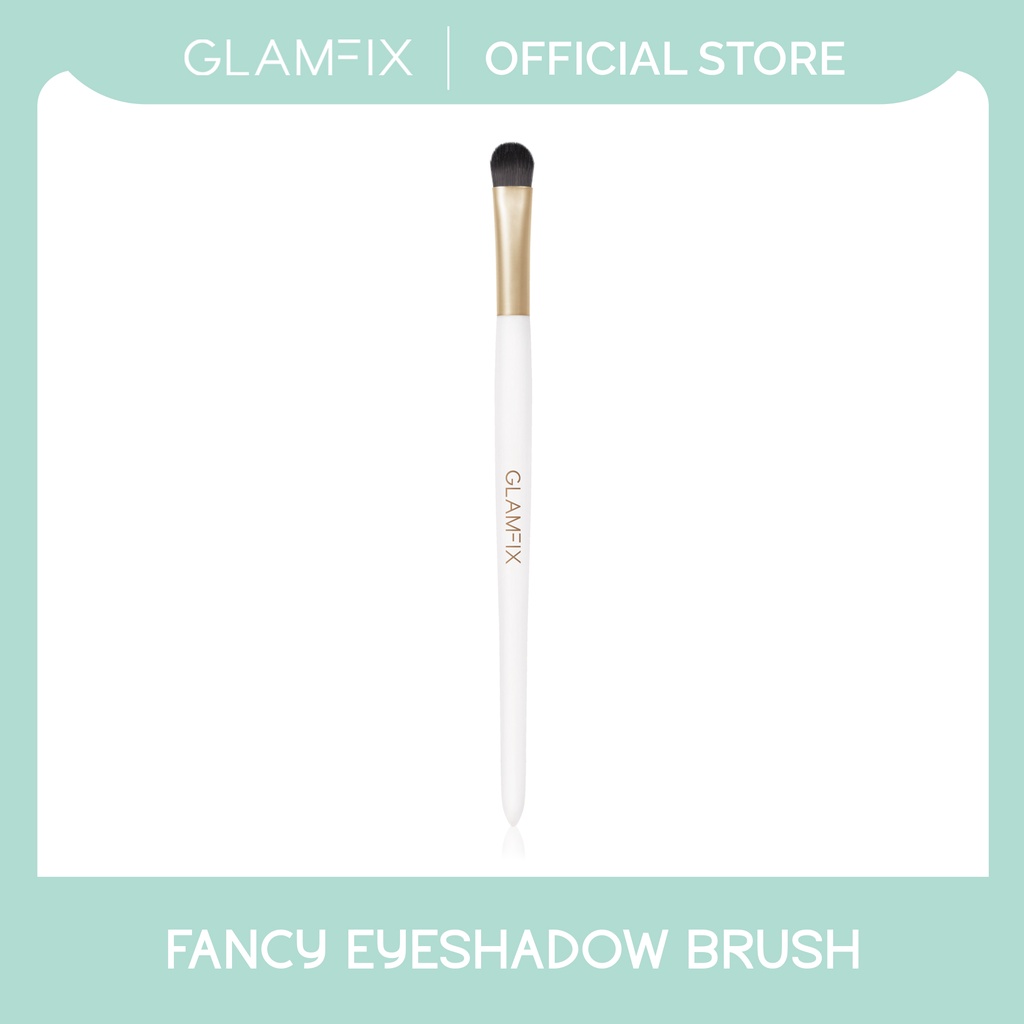 Jual GLAMFIX Classic Pure White Makeup Brush Kuas Makeup Kuas Concealer ...