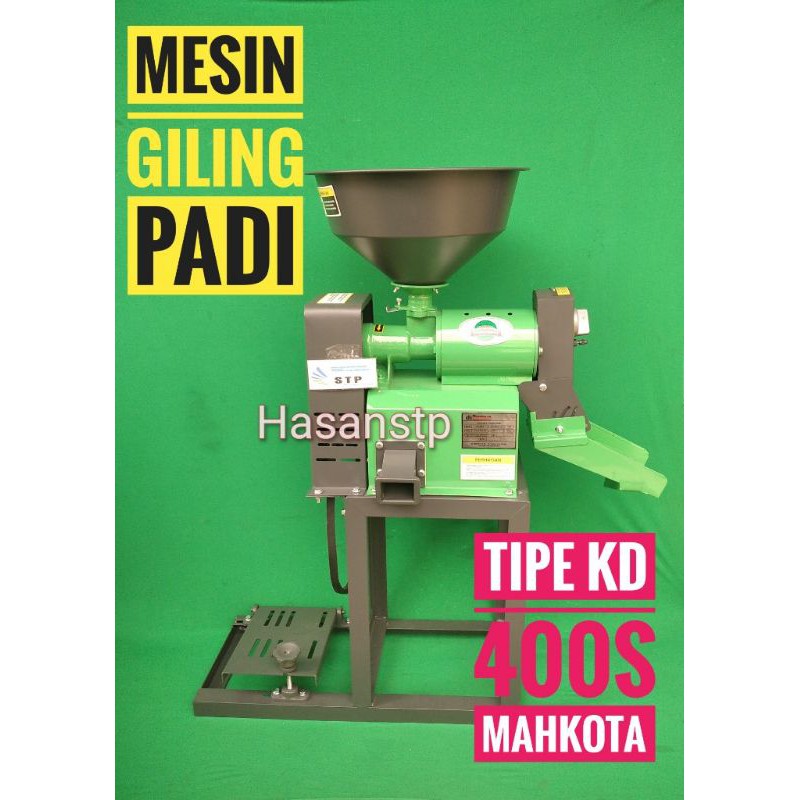 Jual mesin giling padi kd 400 mahkota | Shopee Indonesia