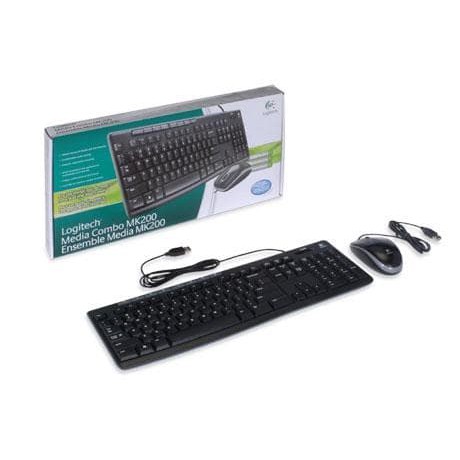 Jual Logitech Mk200 Combo (Keyboard + Mouse Usb) | Shopee Indonesia
