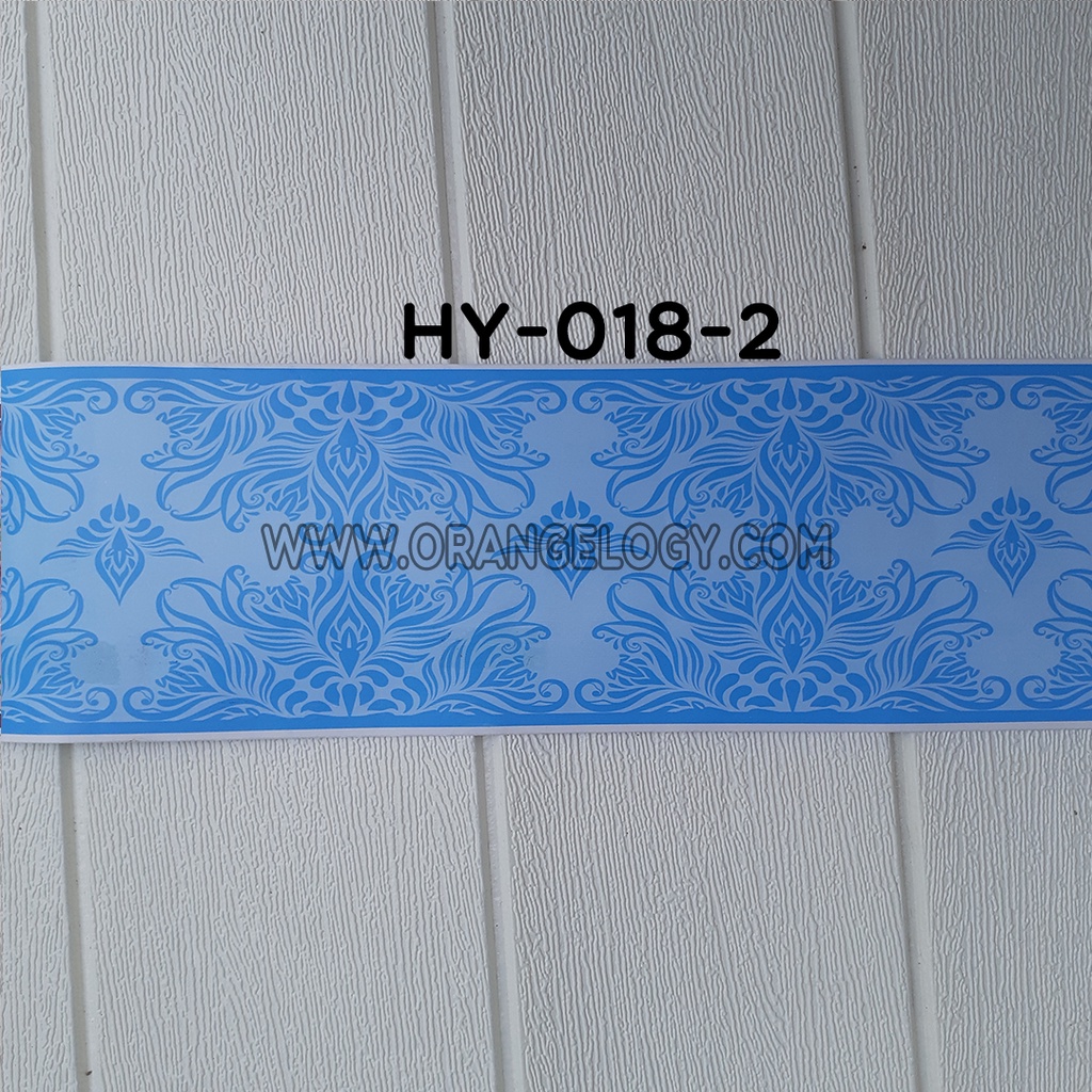 Jual Wallpaper List Border Tembok Stiker Dinding Motif New 10cm X 10M ...