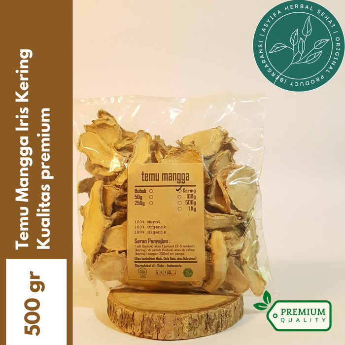 Jual Temu Mangga Iris Kering 500 gr - Curcuma Amada - Premium Quality ...