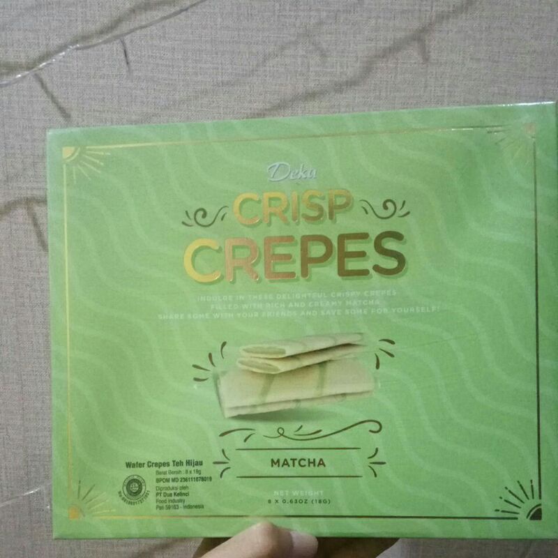 Jual DEKA CREPES MATCHA GIFT BOX | Shopee Indonesia