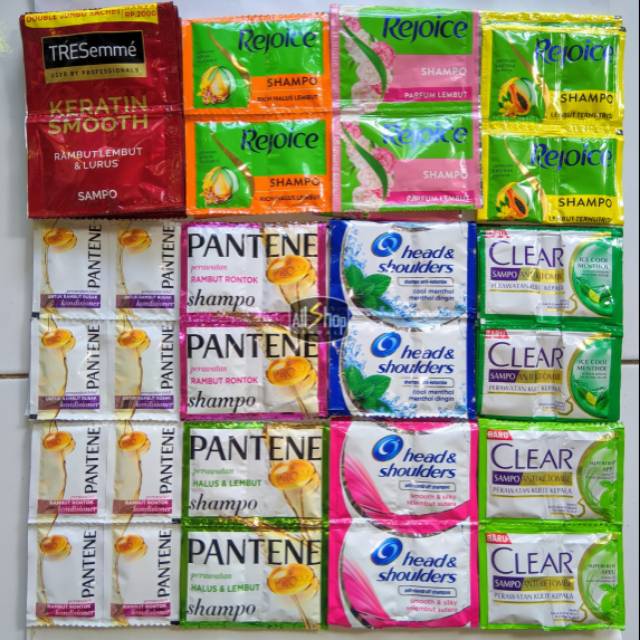 Jual [6 Pcs] Aneka Shampo ALL VARIAN Semua Merk Shampoo dan Conditioner ...