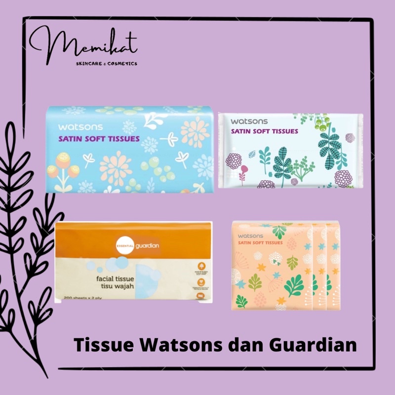 Jual Tissue Watsons X flower Tissue Guardian 250s | Shopee Indonesia