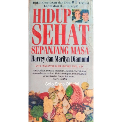 Jual BUKU HIDUP SEHAT SEPANJANG MASA HARVEY MARILYN DIAMOND KENTINDO ...