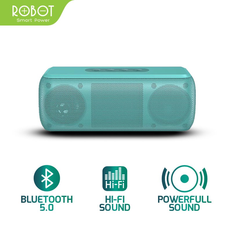 Jual SPEAKER PORTABLE ROBOT RB220 Bluetooth 5.0 TWS Powerful Sound ...