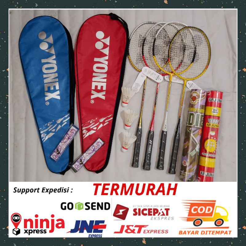 Jual RAKET BADMINTON BULUTANGKIS MURAH FREE TAS RAKET GRIP DAN KOK ...