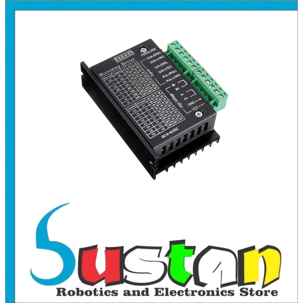 Jual TB6600 Stepper Motor Driver Controller Nema 23 42 57 with Case Box ...
