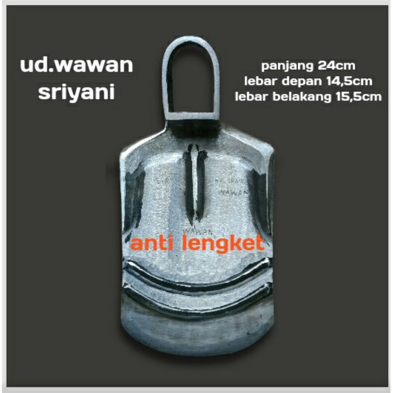 Jual cangkul/pacul jawa asli diputih dobel terek anti lengket | Shopee ...