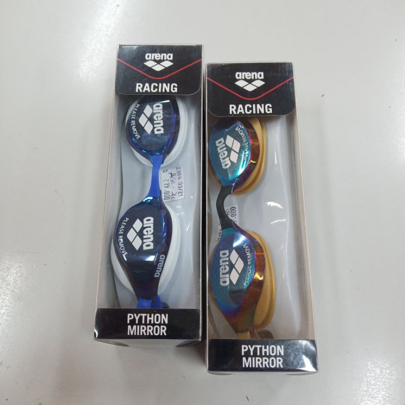 Jual Kacamata renang swimming goggles arena racing python AGG-260 ...