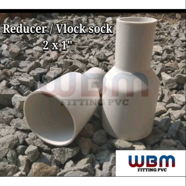 Jual fitting pvc Reducer socket 2 x 1 inchi vlock sock | Shopee Indonesia