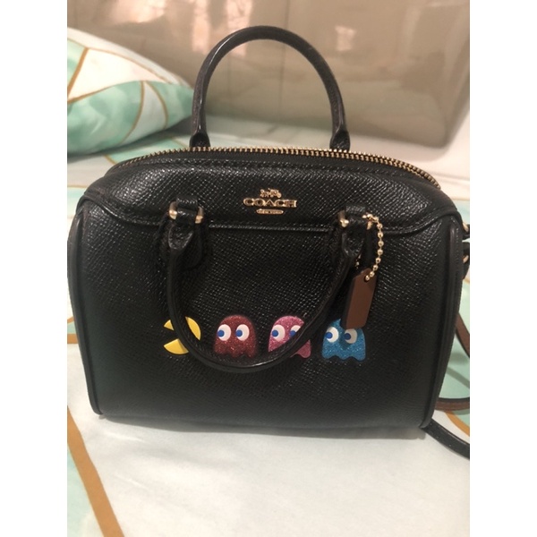 Jual Coach Micro Bennett Satchel with Pac Man Animation | Shopee Indonesia