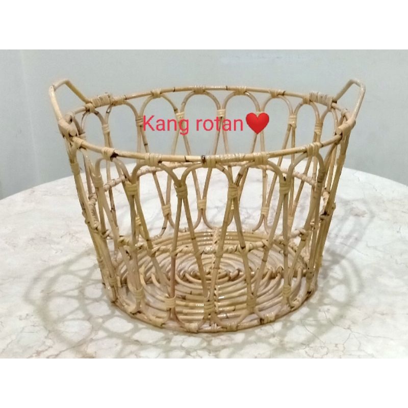 Jual Keranjang laundry keranjang serbaguna rotan besar | Shopee Indonesia