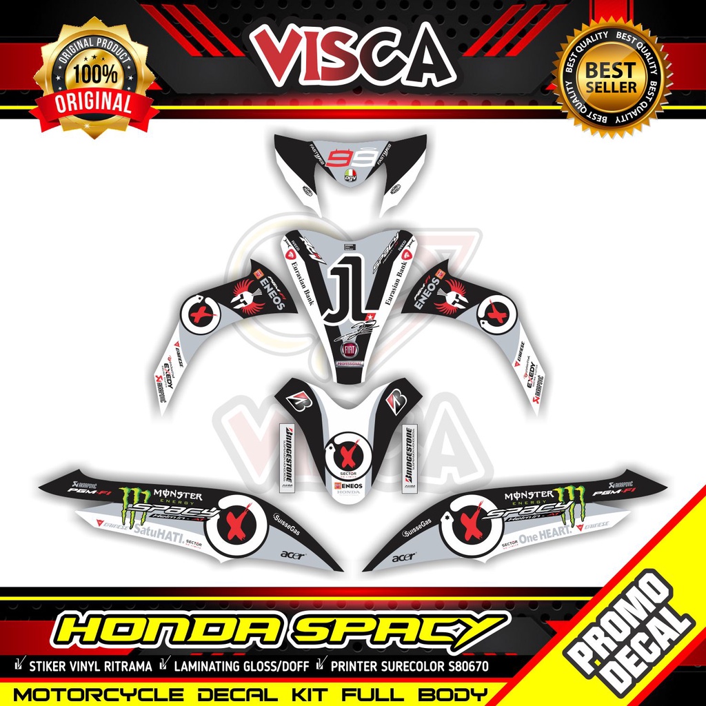 Jual Decal Spacy Full Body Stiker Motor Spacy Full Body Striping Spacy ...