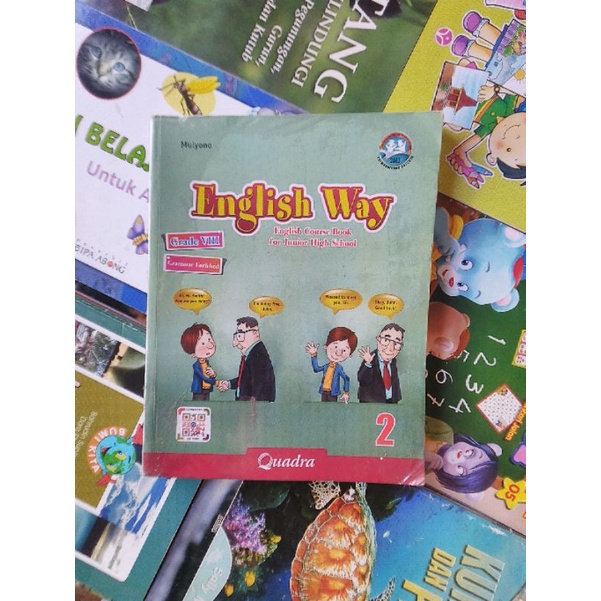 Jual ENGLISH WAY KELAS 8 SMP (QUADRA) | Shopee Indonesia