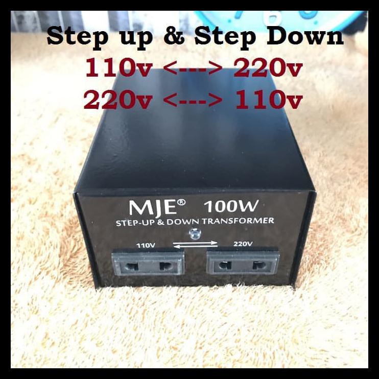Jual Step Up Step Down Transformer 100W 220V To 110V / 110V To 220V ...
