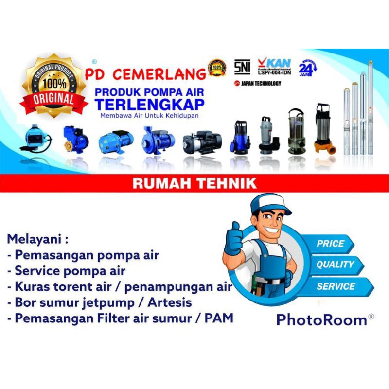 Jual Jasa pemasangan pompa pendorong pompa booster pump instalasi pompa ...