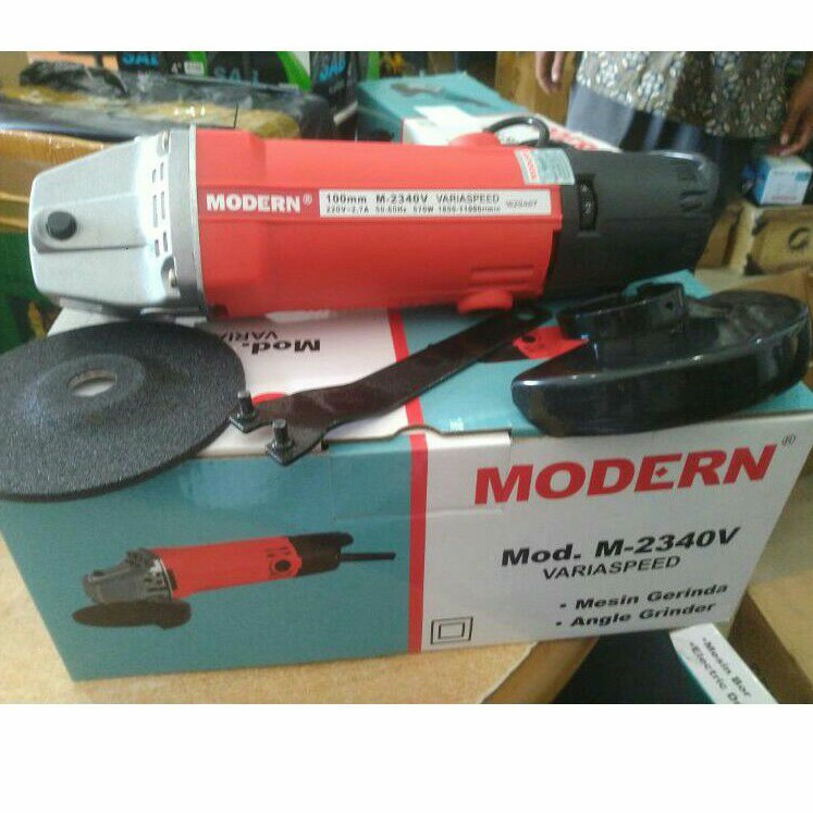 Jual Mesin Gerinda Modern 2340 (Variabel Speed) | Shopee Indonesia