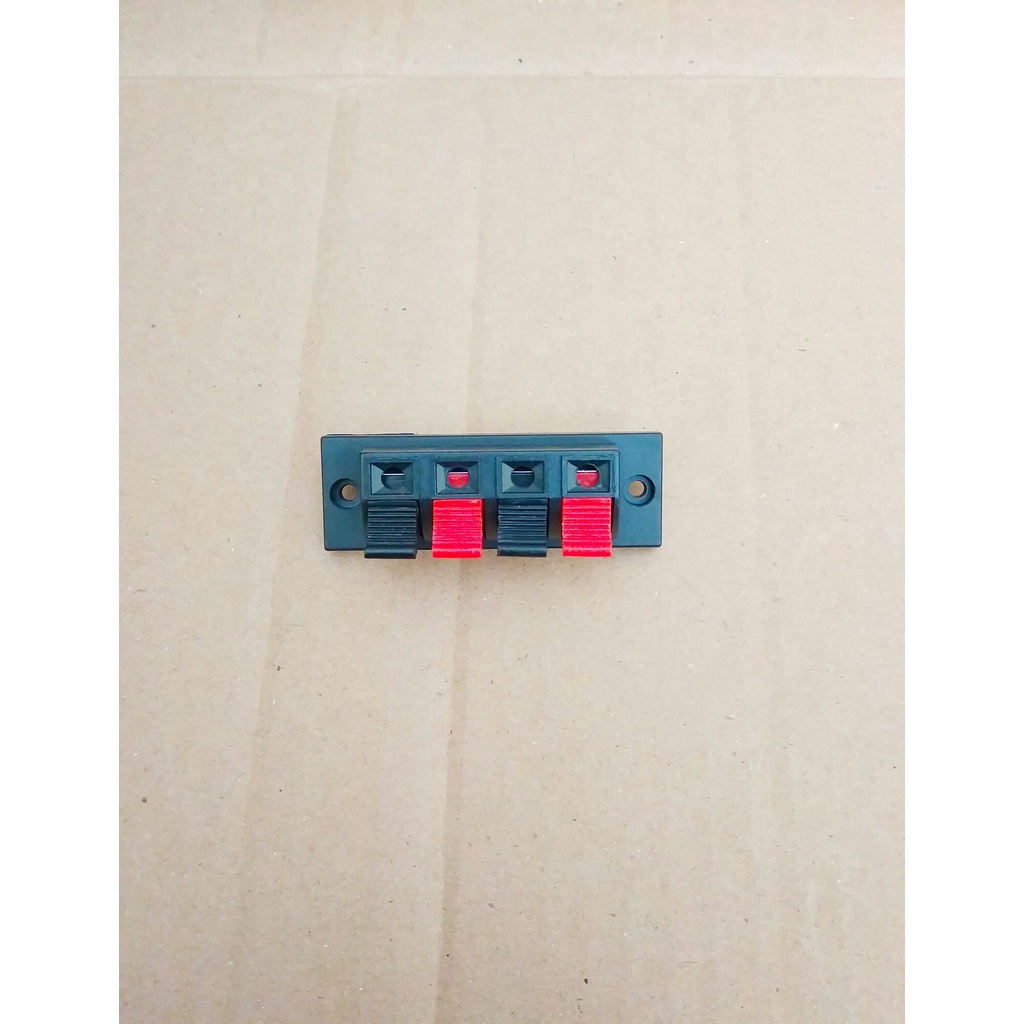 Jual Terminal Salon Speaker Box Ampli 4pin Besar Stereo | Shopee Indonesia