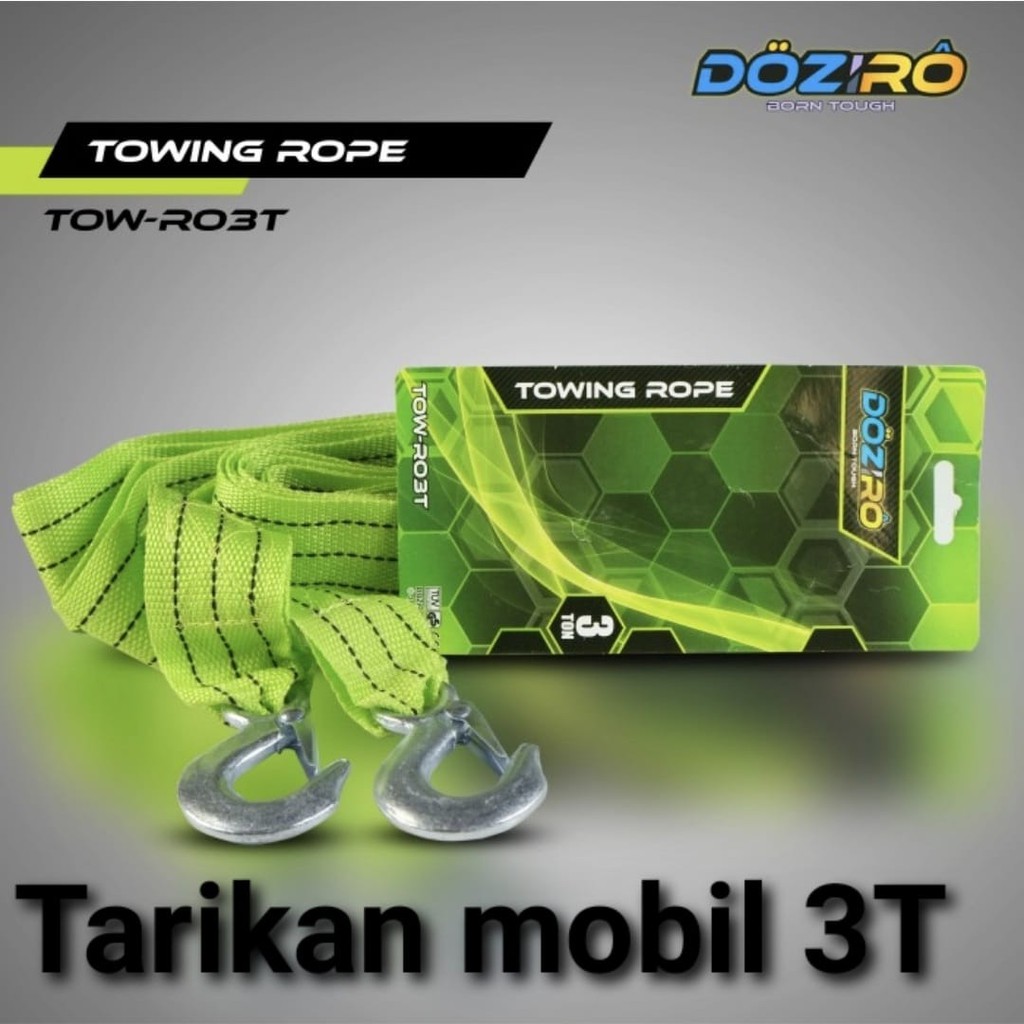 Jual Tarikan Mobil / Tali Derek Mobil / Car Towing Rope 3Ton Doziro ...