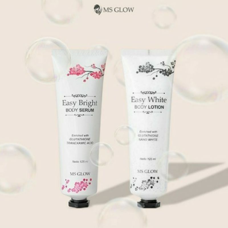 Jual MS GLOW Body Series (Lotion+Serum) | Shopee Indonesia